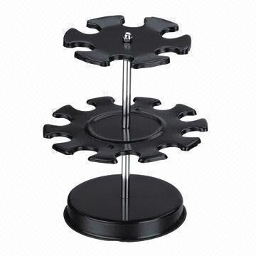 Stamp Rack, Holds 16 Stamps, Available in Black