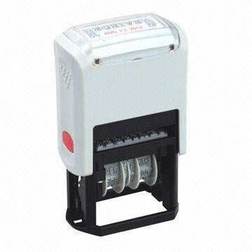 Self-inking Stamp/Received and Date Stamp, Double Ink Color