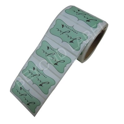Roll Matte Mailing Labels Customized Adhesive Paper Logo Label Stickers