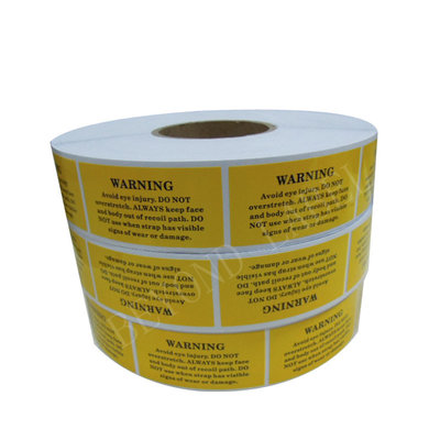 Self Adhesive Paper Labels printing Security Label With Waterproof Materials