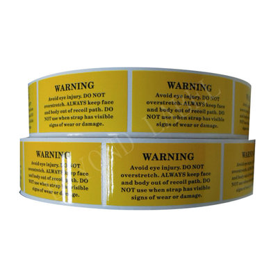 Self Adhesive Paper Labels printing Security Label With Waterproof Materials