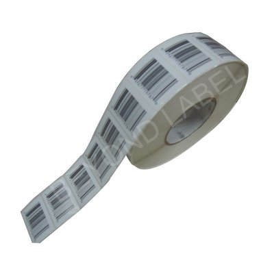Roll Self Adhesive Barcode Labels Waterproof Custom Package Matte Product Labels