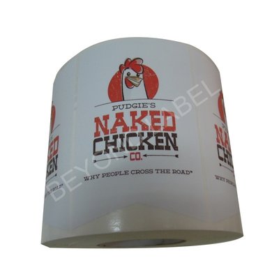 Self Adhesive Paper Labels For Promotion Waterproof Adhesive Food Box Labels
