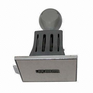 Traditional Rectangular Date Stamp, Made of Metal and ABS