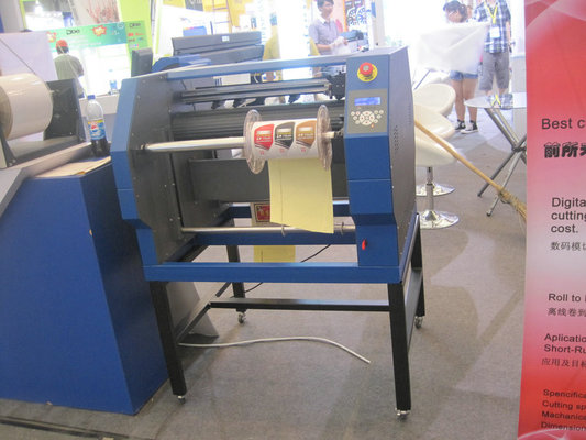 Roll-to-roll Digital Label Cutter High Speed For Paper Sticker Label