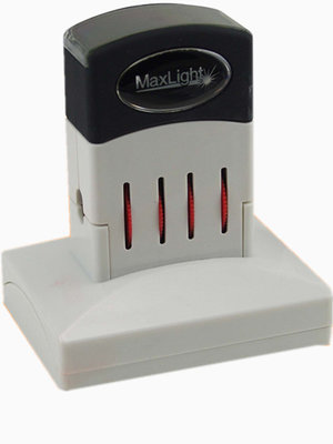 Personalized Rectangle dual foam pre inked date stamp Z30, Notary stamps, Large message stamps