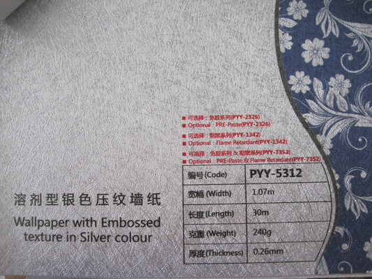 High Weather Resistance Inkjet Printing Media Wallpaper Solvent