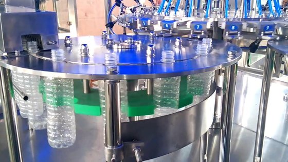 Automatic Drinking / Mineral / Purified Water Filling Machines For PET Bottles