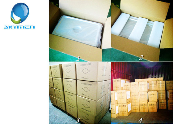 Practical Lab Ultrasonic Cleaning Equipment 10L With 80W - 200W