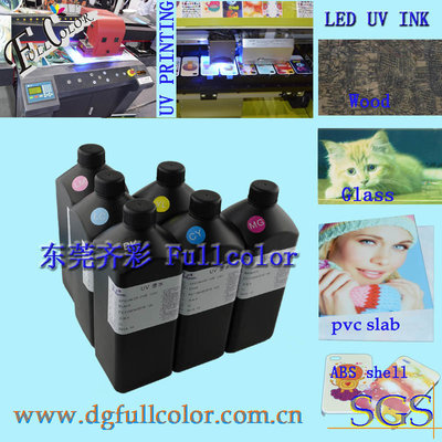 High Optical Density 7 color LED UV Curable Ink for Epson pro7600 9600 printer