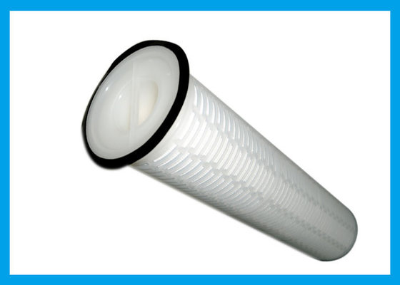 Eco Friendly PP Plastic Industrial Cartridge Filters 120µm High Filtration Efficiency