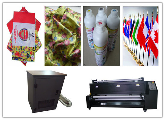 1.8m Digital dye sublimation equipment To Fix The Color Of  Fabric