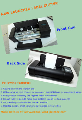 AC 220V A4 Size Auto Sheet Fed Digital Cutter for Short Run Label