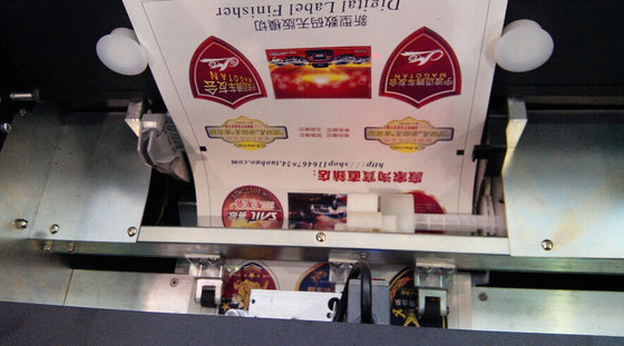 High Speed Solvent Printer Cutter For Adhesive Paper With A4 Size