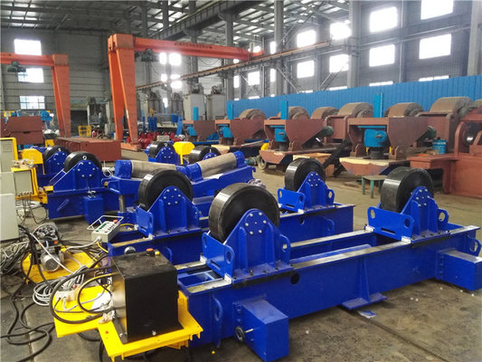Movable 60T Pipe Welding Rotator Stepless Speed for Circular Pipe Welding supplier