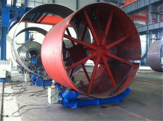 100Tons Bolt Conventional Welding Rotator Equipment Lead Screw Adjustable supplier