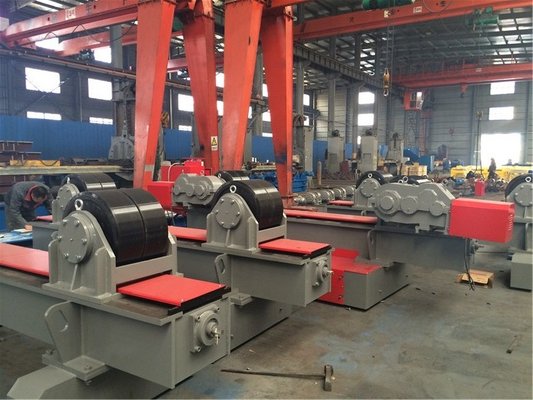 100Tons Bolt Conventional Welding Rotator Equipment Lead Screw Adjustable supplier