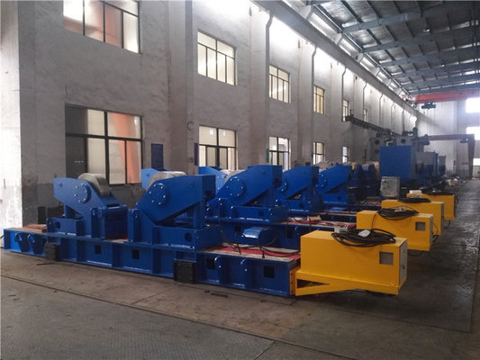 Self - Aligned Welding Turning Rolls 1600 Tons for Cylinder Steel Pipe supplier