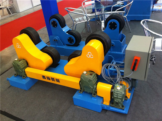 80T Cylinder Pipe Welding Turning Roll Self Alignment Tank Rotators Wireless Control supplier