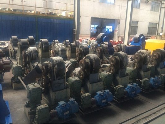 200T Cylinder Welding Turning Rolls Self Aligning For Vessel / Pipe / Tank welding supplier