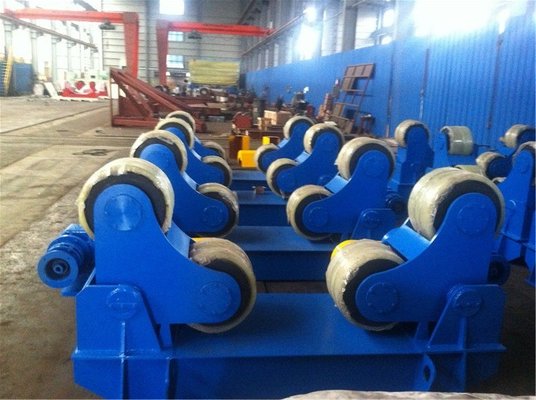5T - 500T PU Rollers Self Aligning Welding Turning Rolls 4KW Wired / Wireless Control supplier