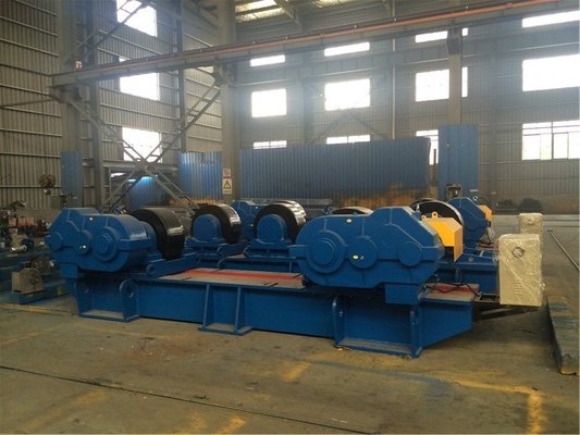 Motorized Moving Self Adjustable Welding Turning Roll 20T Loading Capacity Pipe Rotator supplier