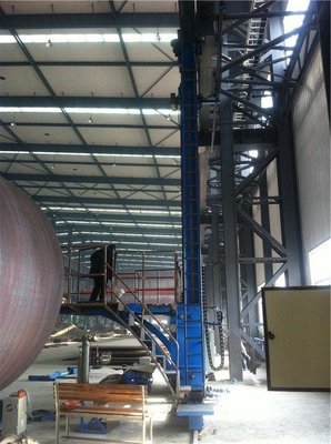 Automatic VFD Control Pipe Welding Manipulator For Straight Seam / Circle Seam Welding supplier