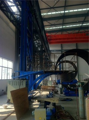 Customizd Welding Pipe Manipulator Machine ,Tank Auto Welding Rotate With Rollers supplier