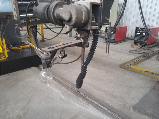 Blue Vertical Horizontal Welding Manipulator 5 * 5m Automated Machinery for Pressure Vessel supplier