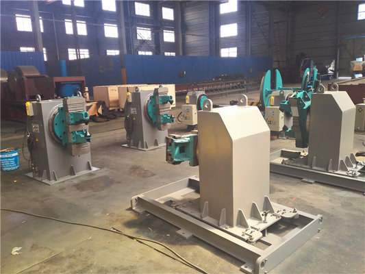 360 Degree Rotary Welding Positioners , High Efficiency 50T Welding Rotary Turntable Equipment supplier
