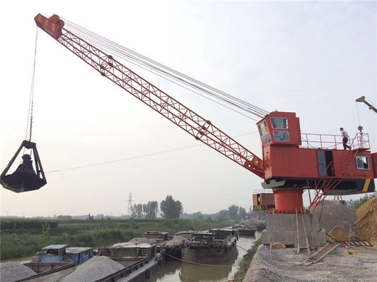 30 Ton Slewing Sea Port Portal Boom Crane With Electric Operated supplier