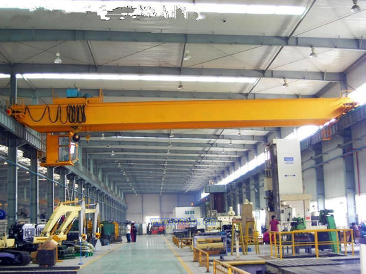 100 Ton Electric Double Girder Bridge Crane With Remote Control For Workshop / Storehouse supplier