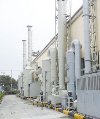 Gas Absorption Equipment , Co2 Absorption Column For Air Purification supplier