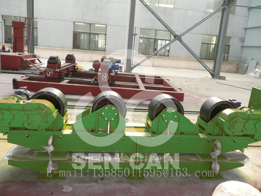 2T - 100T Automatic Pipe Welding Rotators Vessel Welding Turning Roller supplier