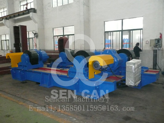 Vessel Rotator 200 Tons Self - Aligned Pipe Turning Rolls for Reinforced Concrete Pipe supplier