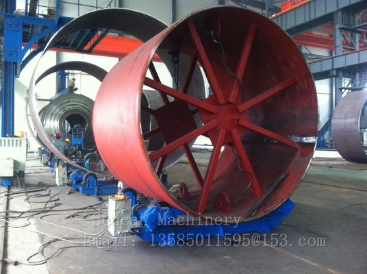 Bolt Adjustable Fit Up Pipe Welding Machine For Shell 2T - 60T Tank Rotator Equipment supplier