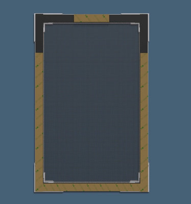 New design portable Fiberglass DIY magnetic fly screens windows