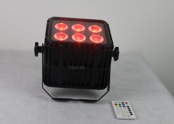 China 6pcs Waterproof Ip65 Battery Operated Led Washer With Wifi App Wireless TSA156 supplier