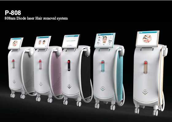 Sanhe beauty P-808 diode laser in motion hair removal machine