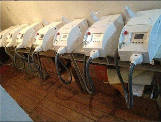 Professional Q-switch Tattoo Nd-YAG Laser / laser machine to remove tattoo