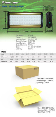 Best Dimmable and Timer Growing LED Light 200W DIY LED Grow Light