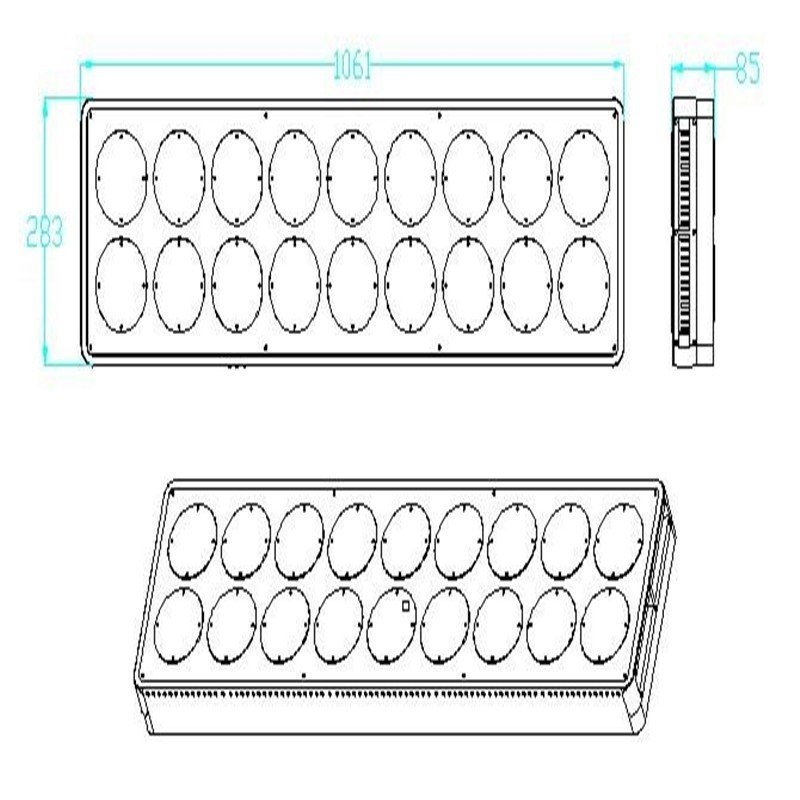 Best Powerful led grow lighting lamps With 3w or higher led chips