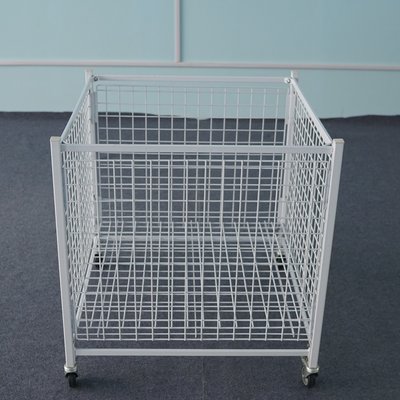 Steel Wire Basket Retail Display Baskets L*W*H:800*800*800 Size Iron Metal Type