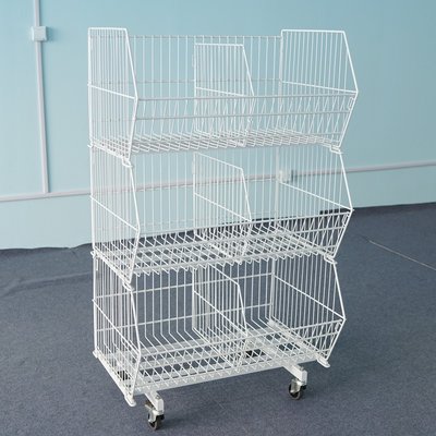 Supermarket 	Commercial Supermarket Equipment Multi Layers Wire Basket