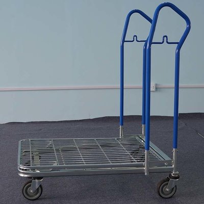 Warehouse Logistic Heavy Duty Material Handling Trolley For Cargos