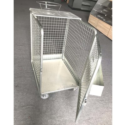 Business Strong Shopping Trolley / Transport Castor Trolleys Logistic PEN-004