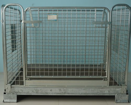 Heavy Duty Metal Storage Cage Steel Calf Box Metal Q235 Steel Material