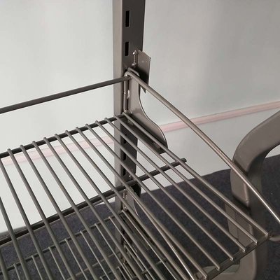 Metal Coffee Shelf Display Rack 60kg Loading Capacity For Supermarket