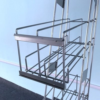 50kg Loading Capacity Wire Mesh Display Stands Customized Size DR-PEN-005-2
