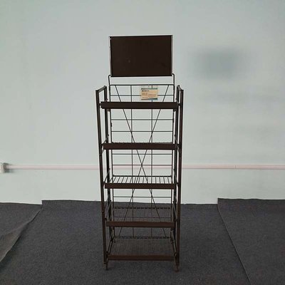 Custom Supermarket Rack 100-150kg Capacity For Coffee Or Beverages